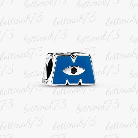 Pandora | Jewelry | Pandora Disney Pixar Monsters Inc Logo M Charm ...